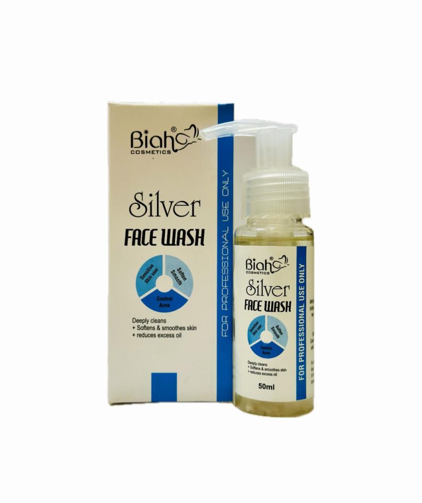 BIAH SILVER FACE WASH ACNE CONTROL 60ML – BiahMart